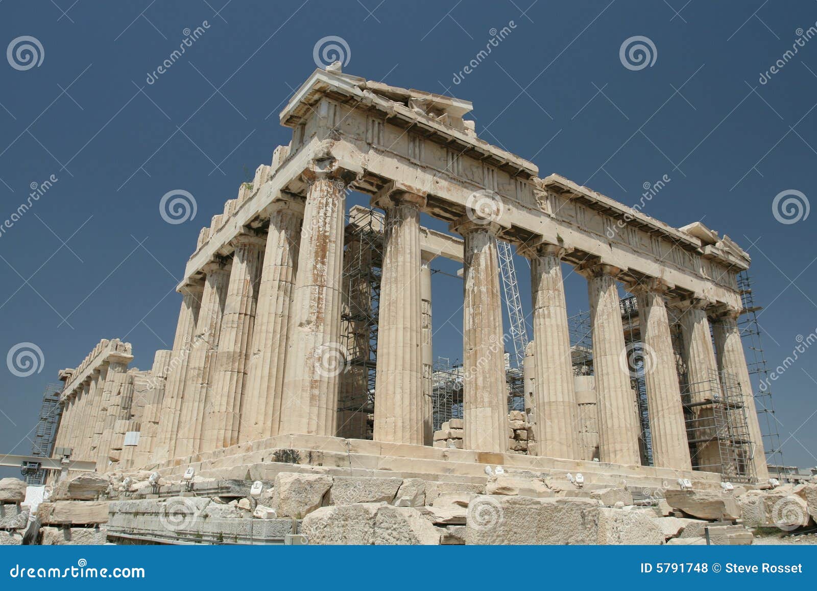 World Famous Parthenon stock photo. Image of europe, famous - 5791748