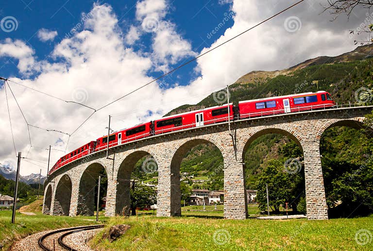World famous swiss train stock image. Image of express - 26524649