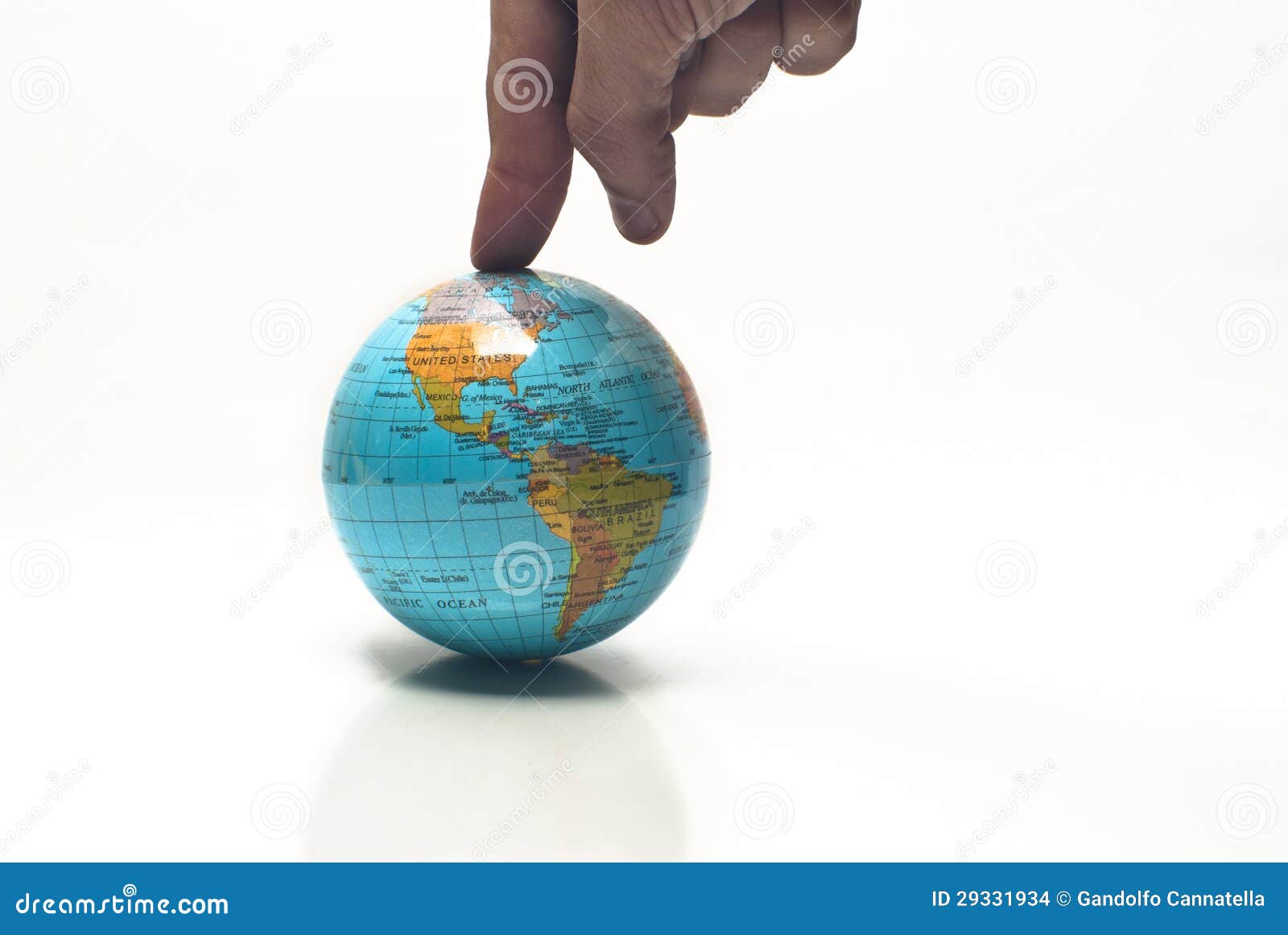 World in a finger stock photo. Image of ball, ecology - 29331934