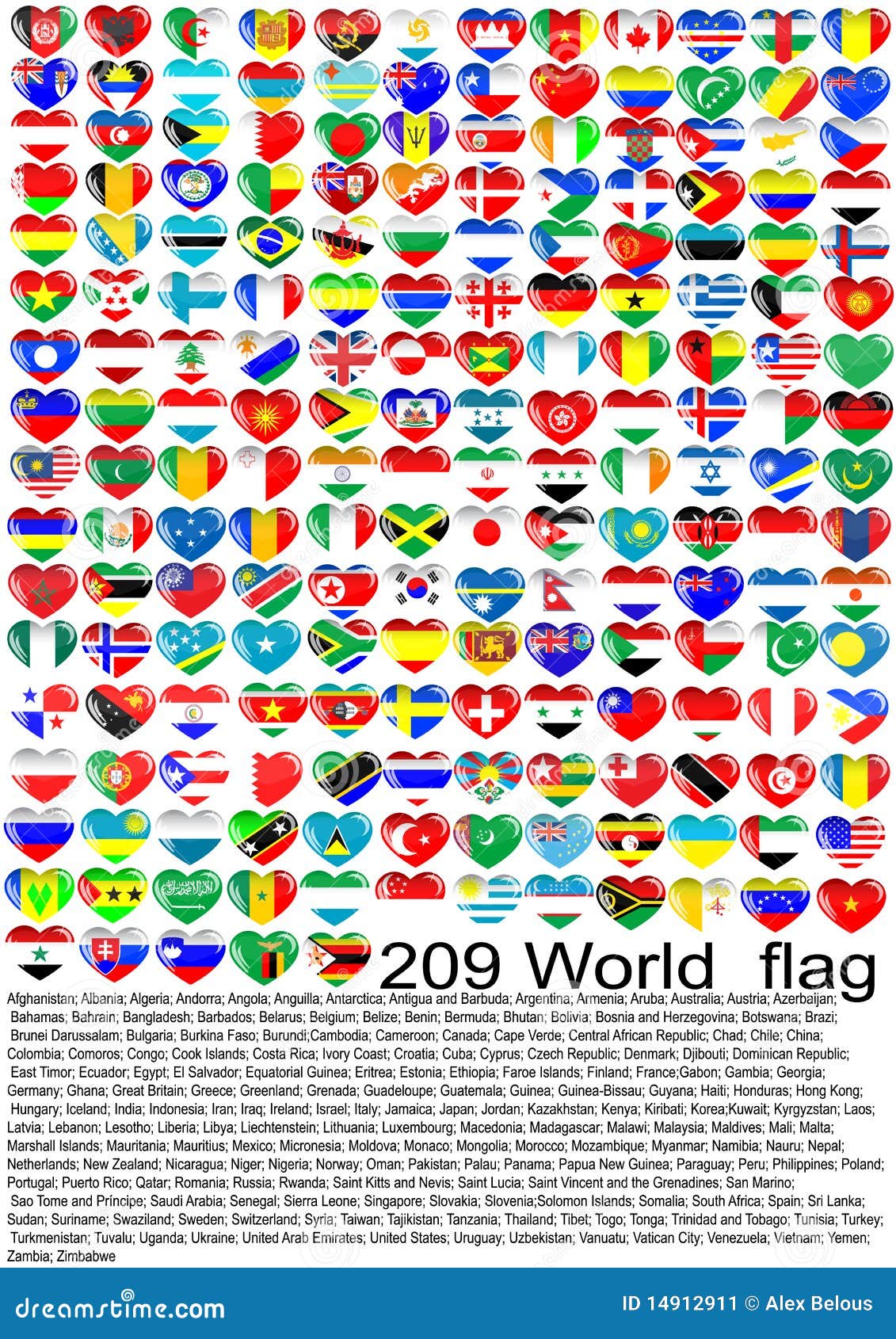 World_flag stock vector. Illustration of computer, july - 14912911