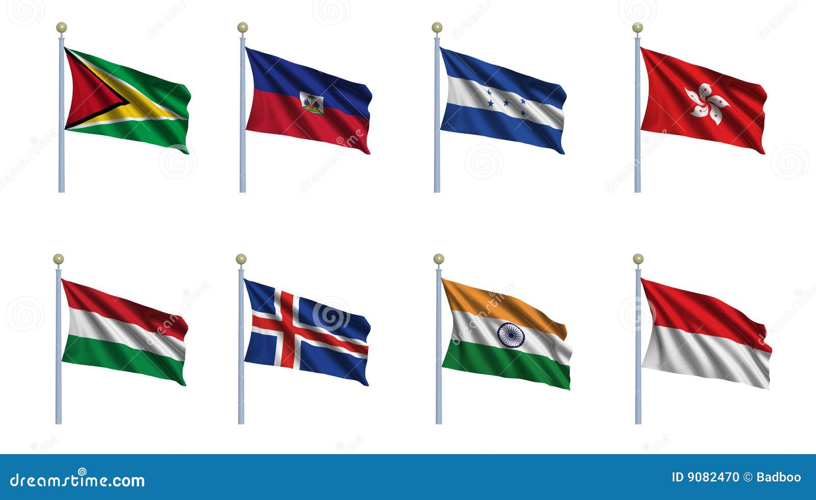 World Flag Set 10 stock illustration. Illustration of indonesia - 9082470