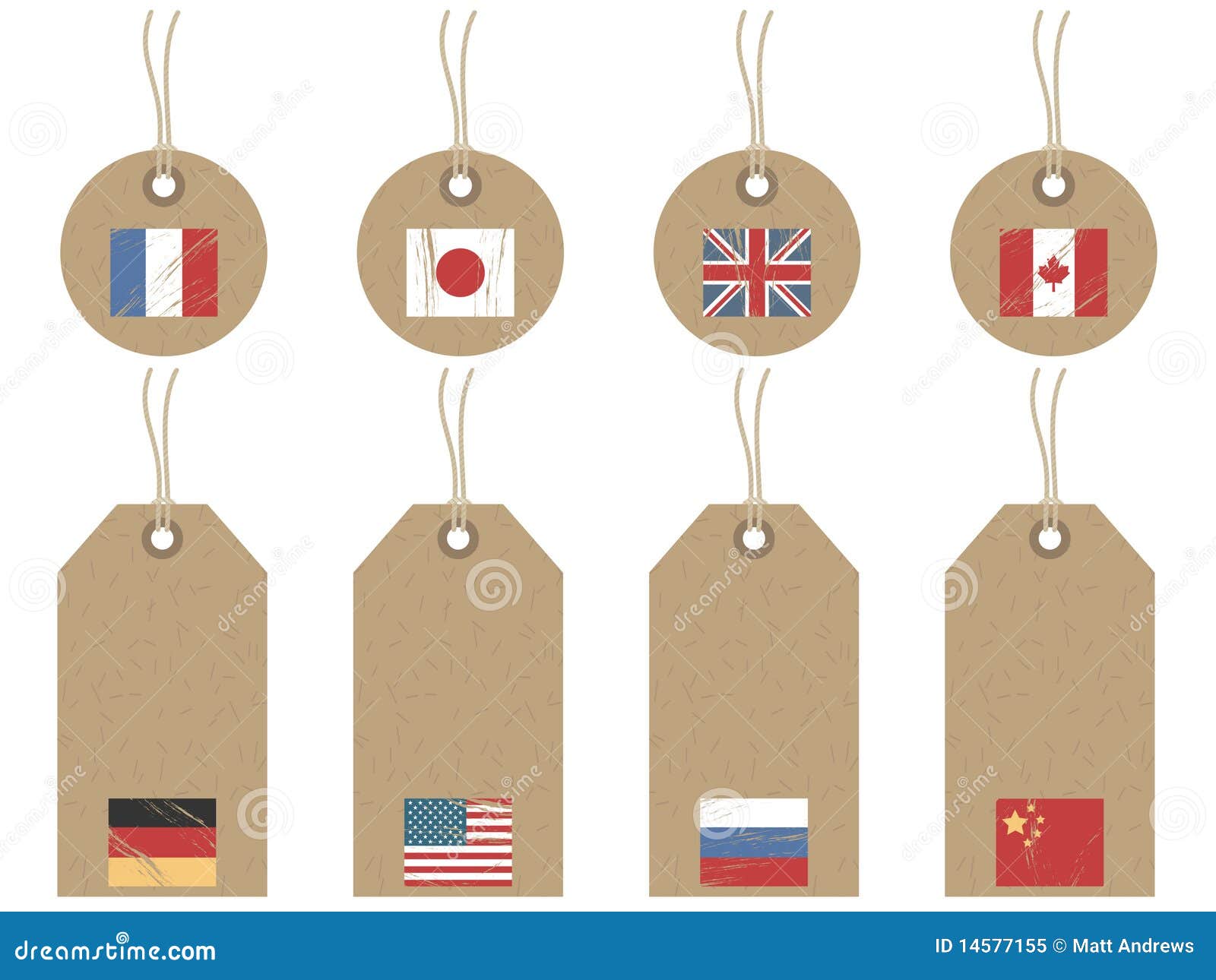 World flag tags stock vector. Illustration of heritage - 14577155