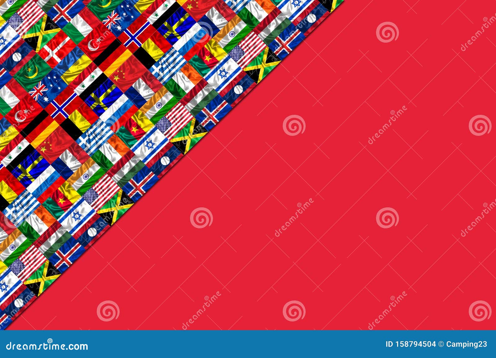 World Flags Background, Illustration Stock Illustration - Illustration ...
