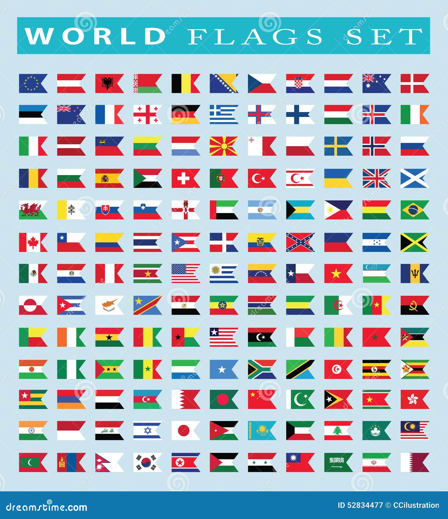 World Flags Icon, Vector Illustration. Stock Vector - Illustration of ...