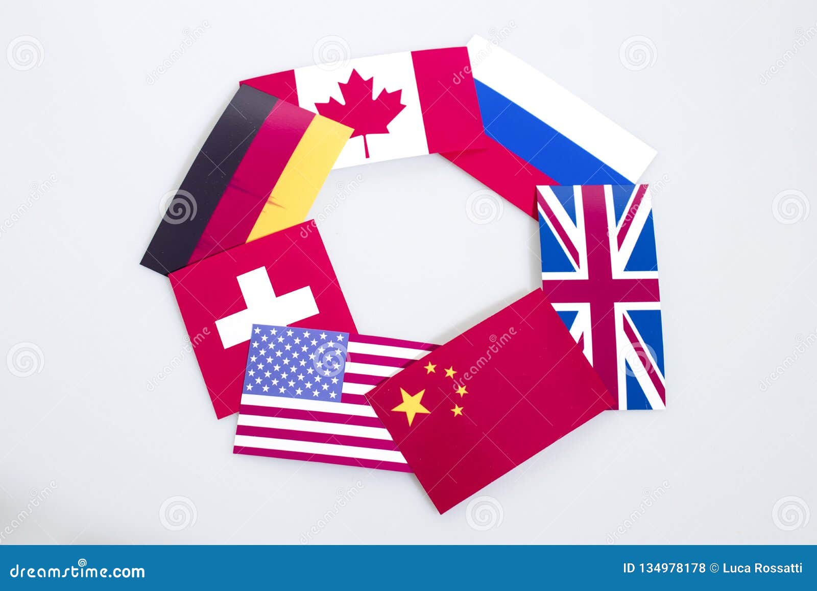 World Flags in a White Background Stock Photo - Image of state, flags ...