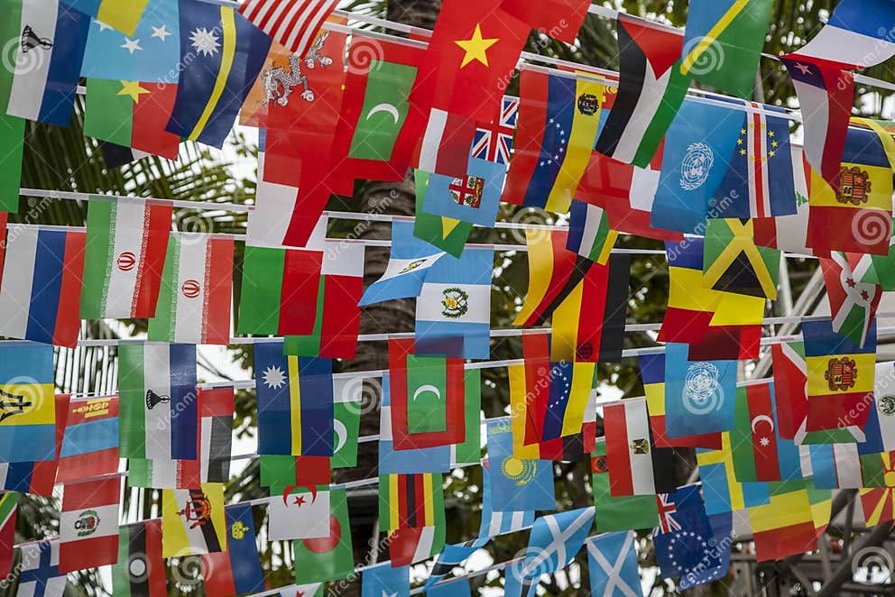 World Flags,little Flags of Different Countries, Small Flags of ...