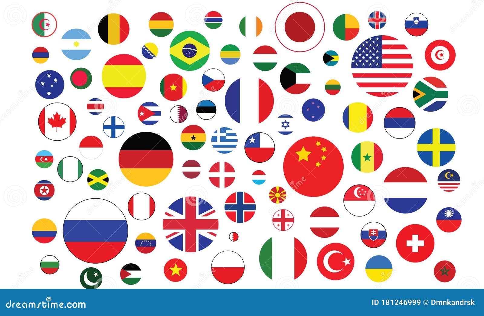 Flags Pattern Background. Royalty-Free Stock Image | CartoonDealer.com ...