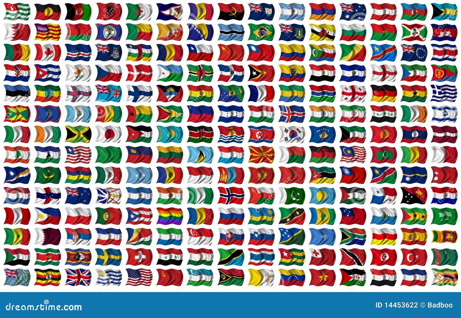 World Flags Set stock illustration. Illustration of clipping - 14453622