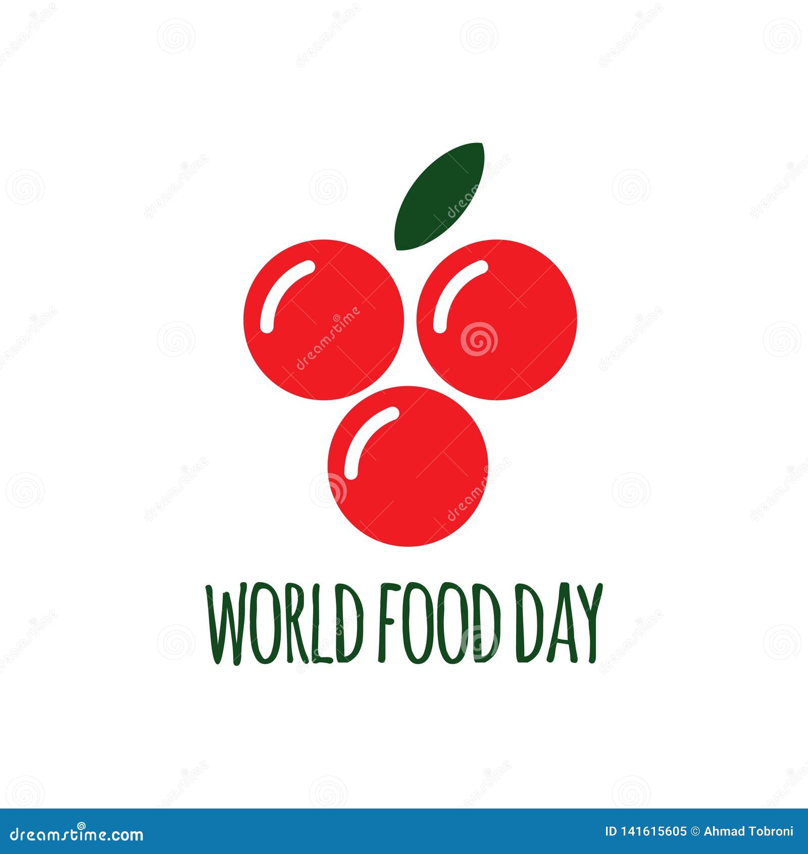 World Food Day Logo Vector Template Design Illustration Stock ...