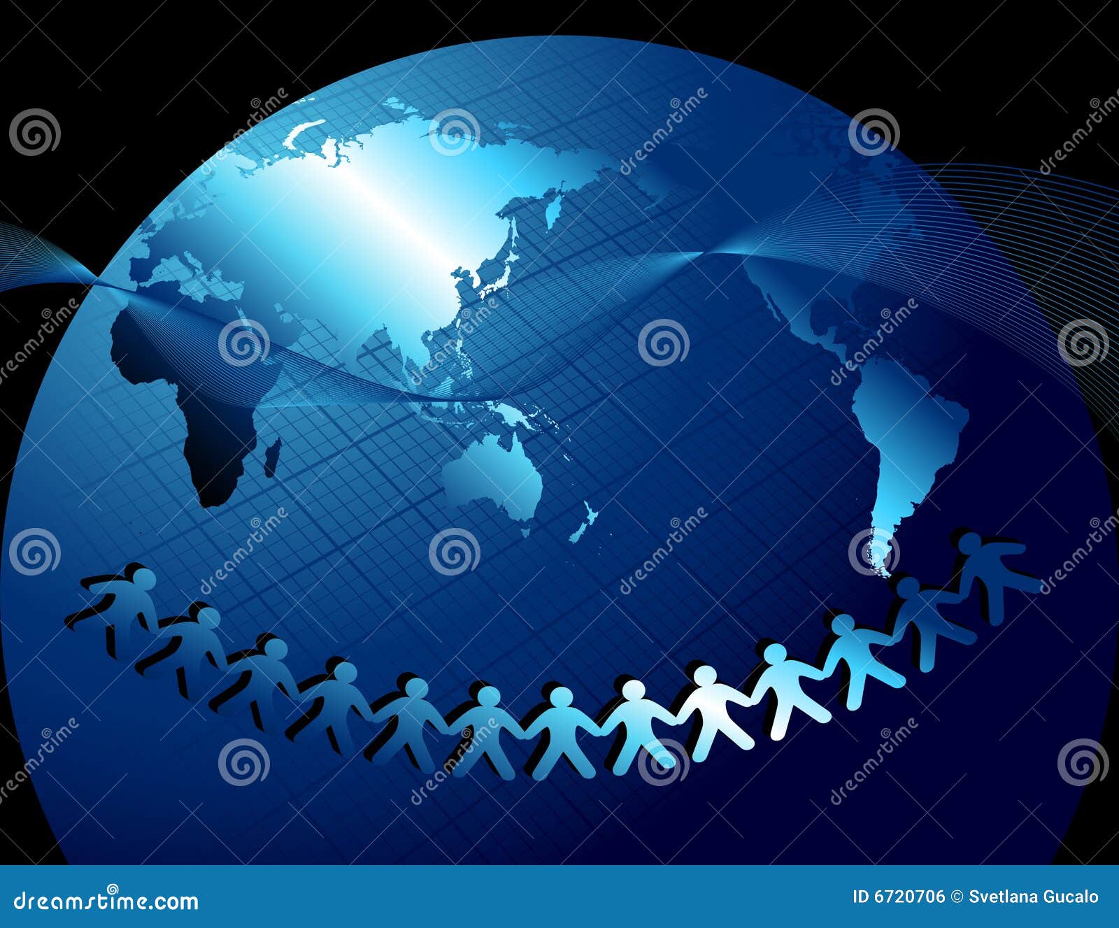 World_friendship stock vector. Illustration of traveling - 6720706
