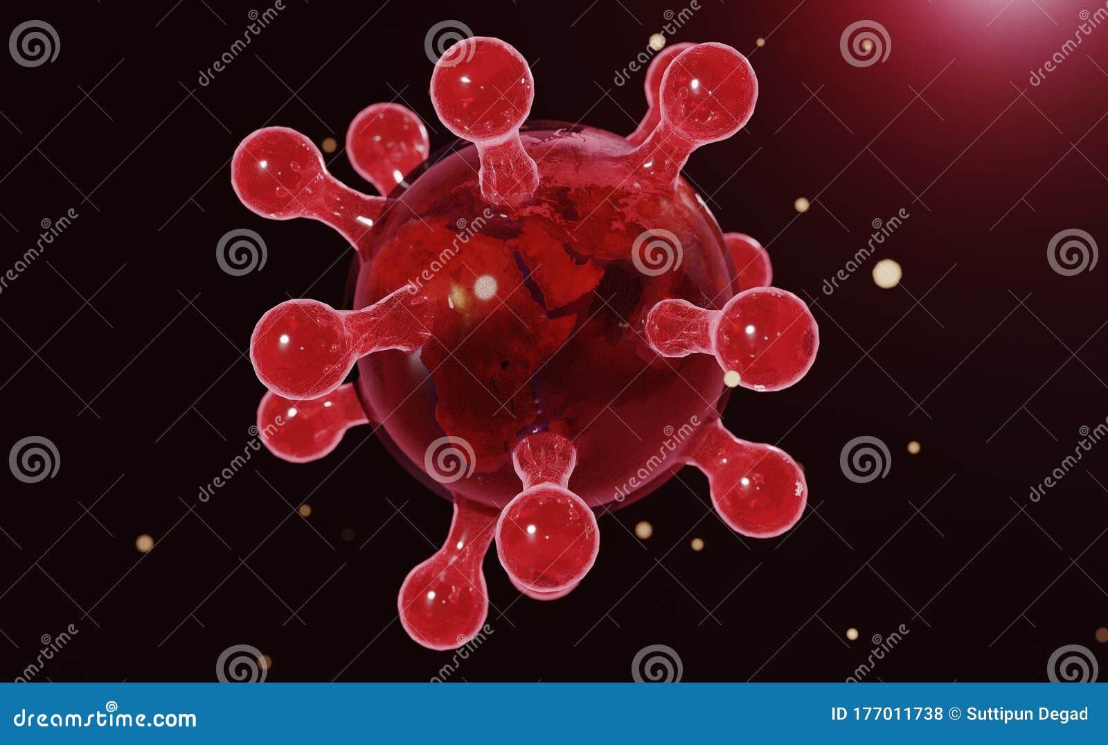 The World is Full of the Spread of the Corona Virus Covid -19. Stock ...