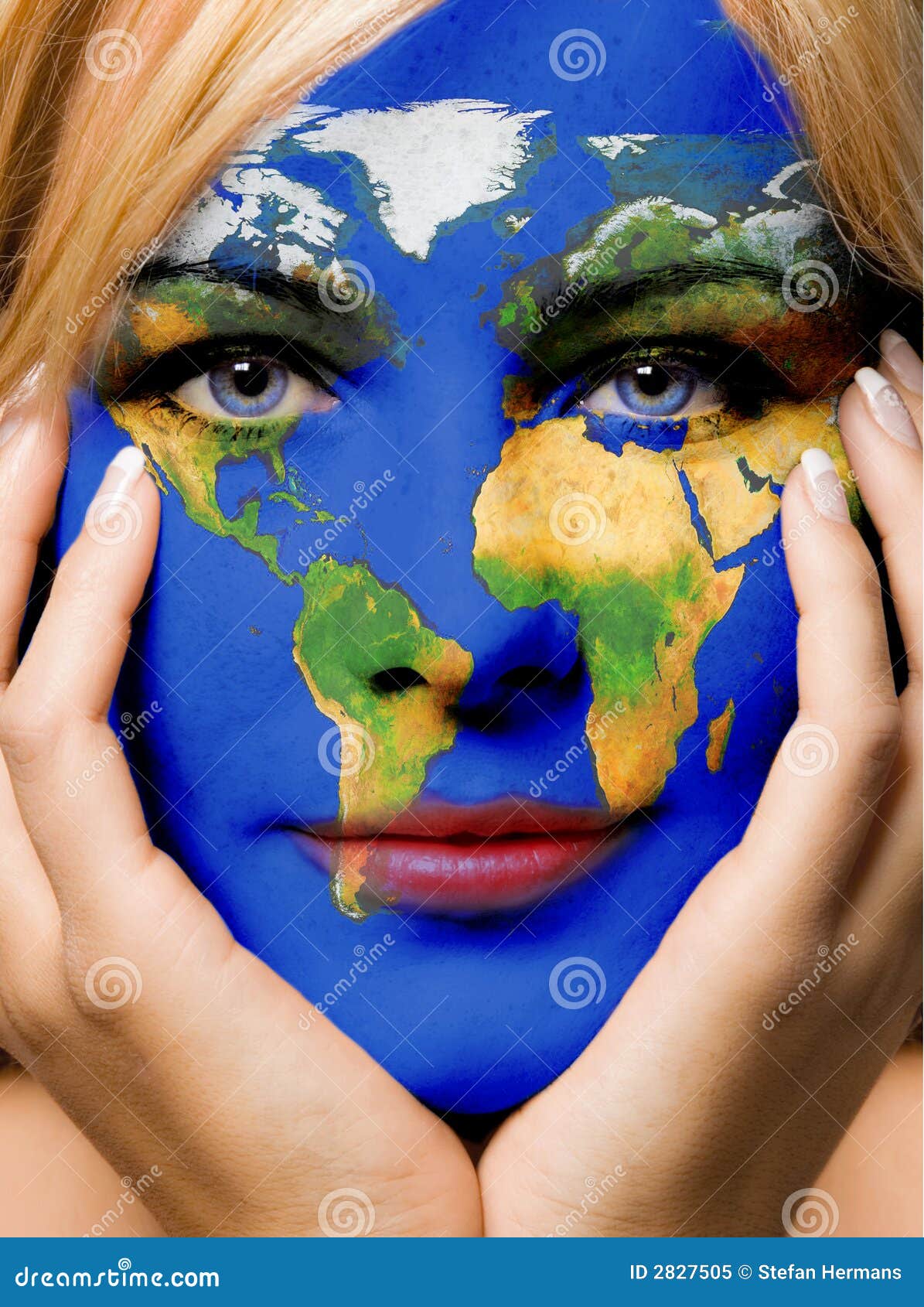 World girl stock image. Image of woman, blond, young, warming - 2827505