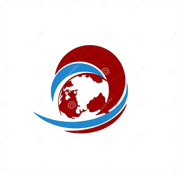 World Global Earth Logo and Icon Stock Vector - Illustration of ...