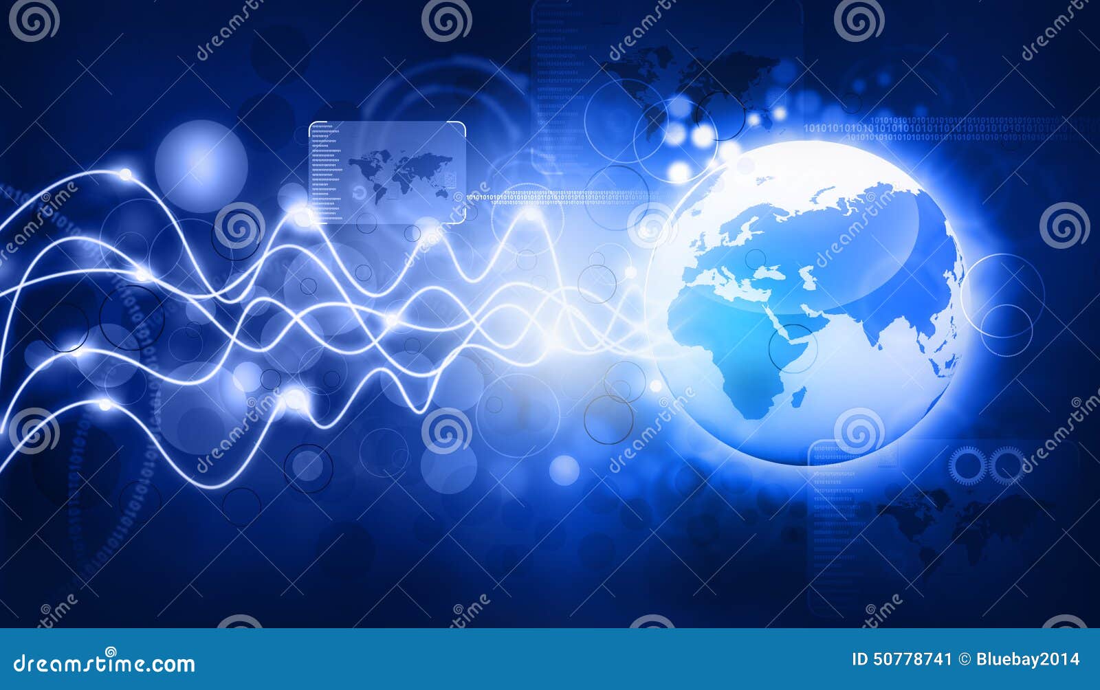World global network stock illustration. Illustration of render - 50778741