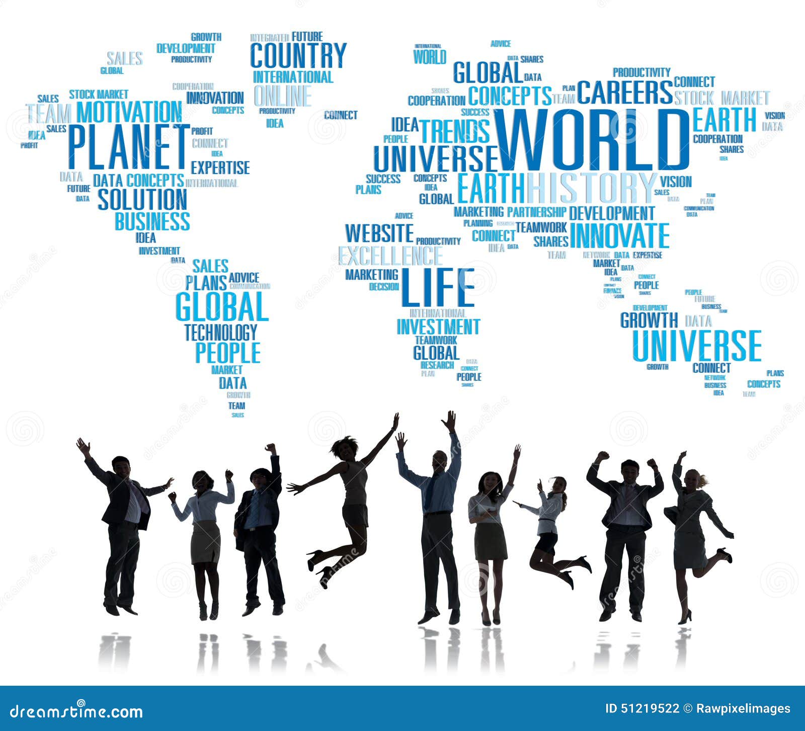 World Globalization International Life Planet Concept Stock ...
