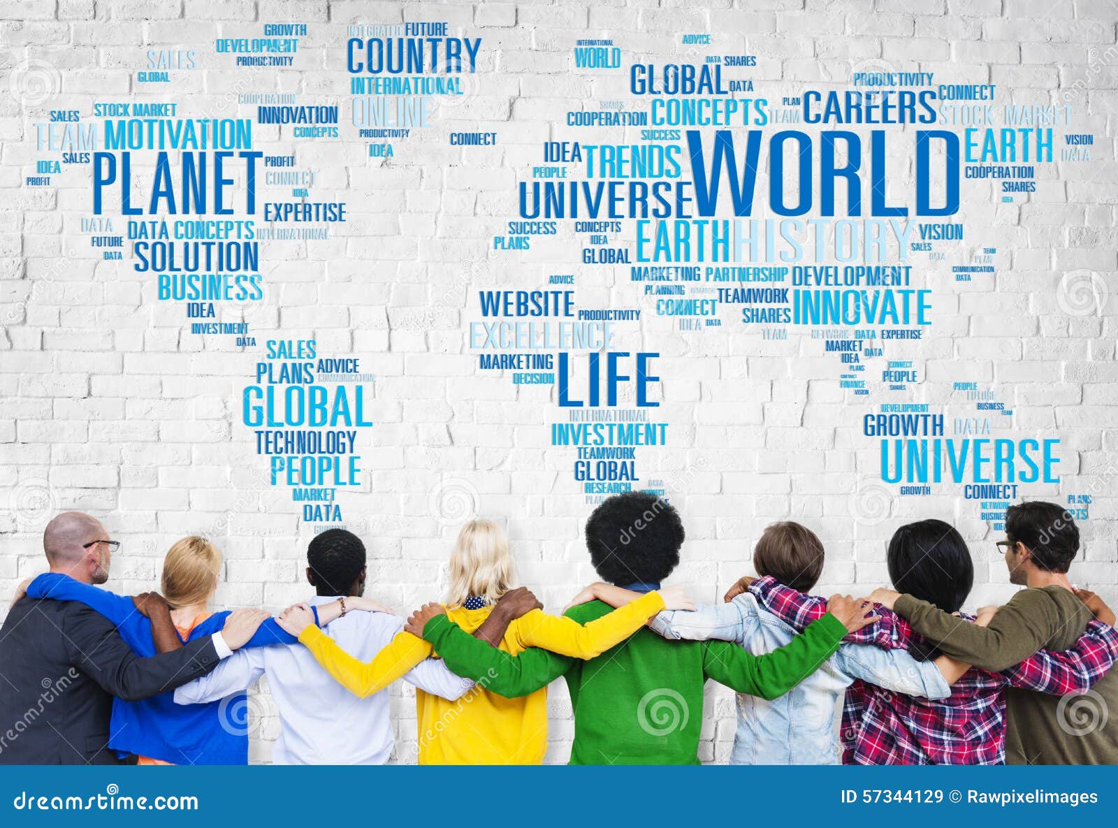 World Globalization International Life Planet Concept Stock Image ...