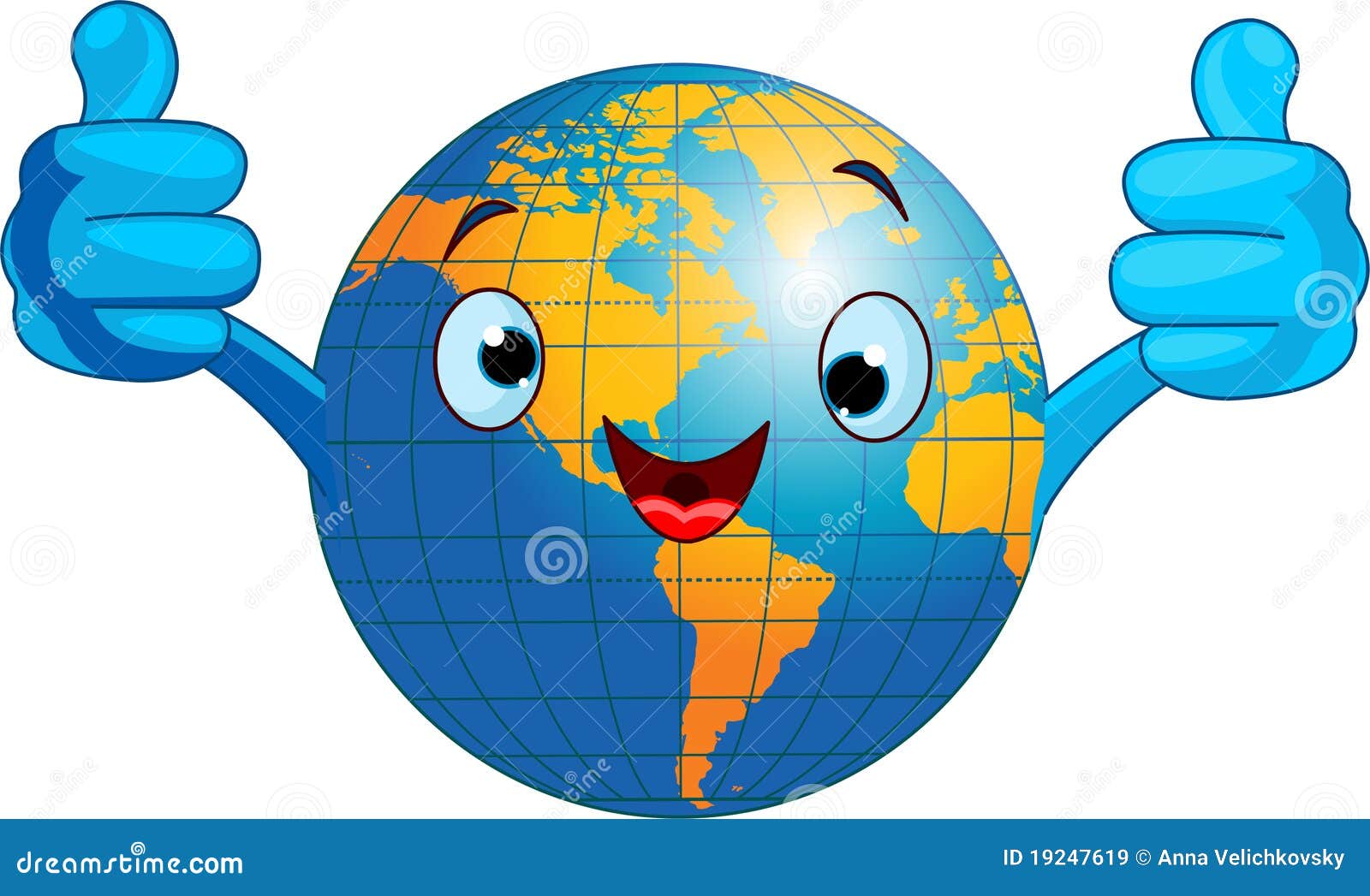 World globe character stock vector. Illustration of global - 19247619