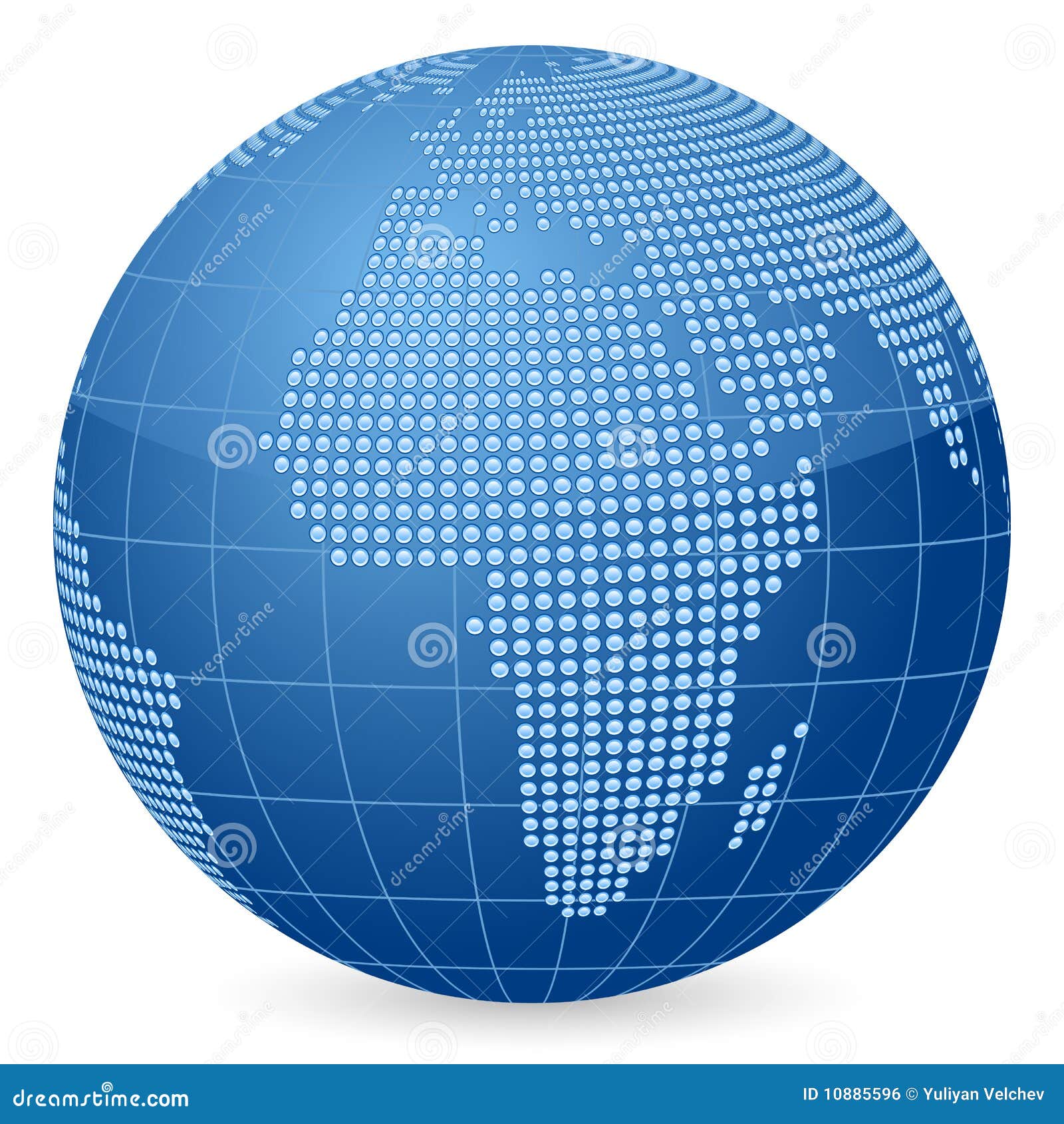World globe dot stock vector. Illustration of world, isolated - 10885596