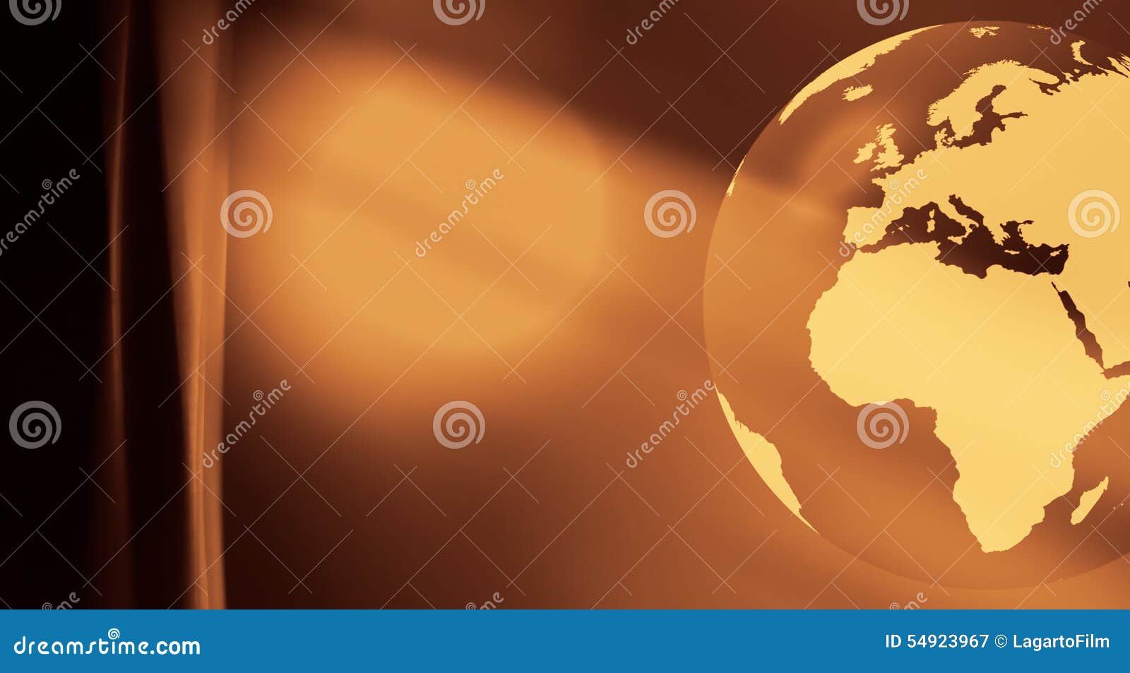 World Globe Gold Abstract Background Stock Illustration - Illustration ...