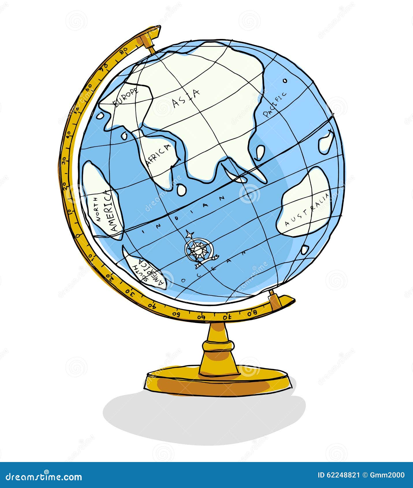 World Globe illustration stock illustration. Illustration of isolated ...