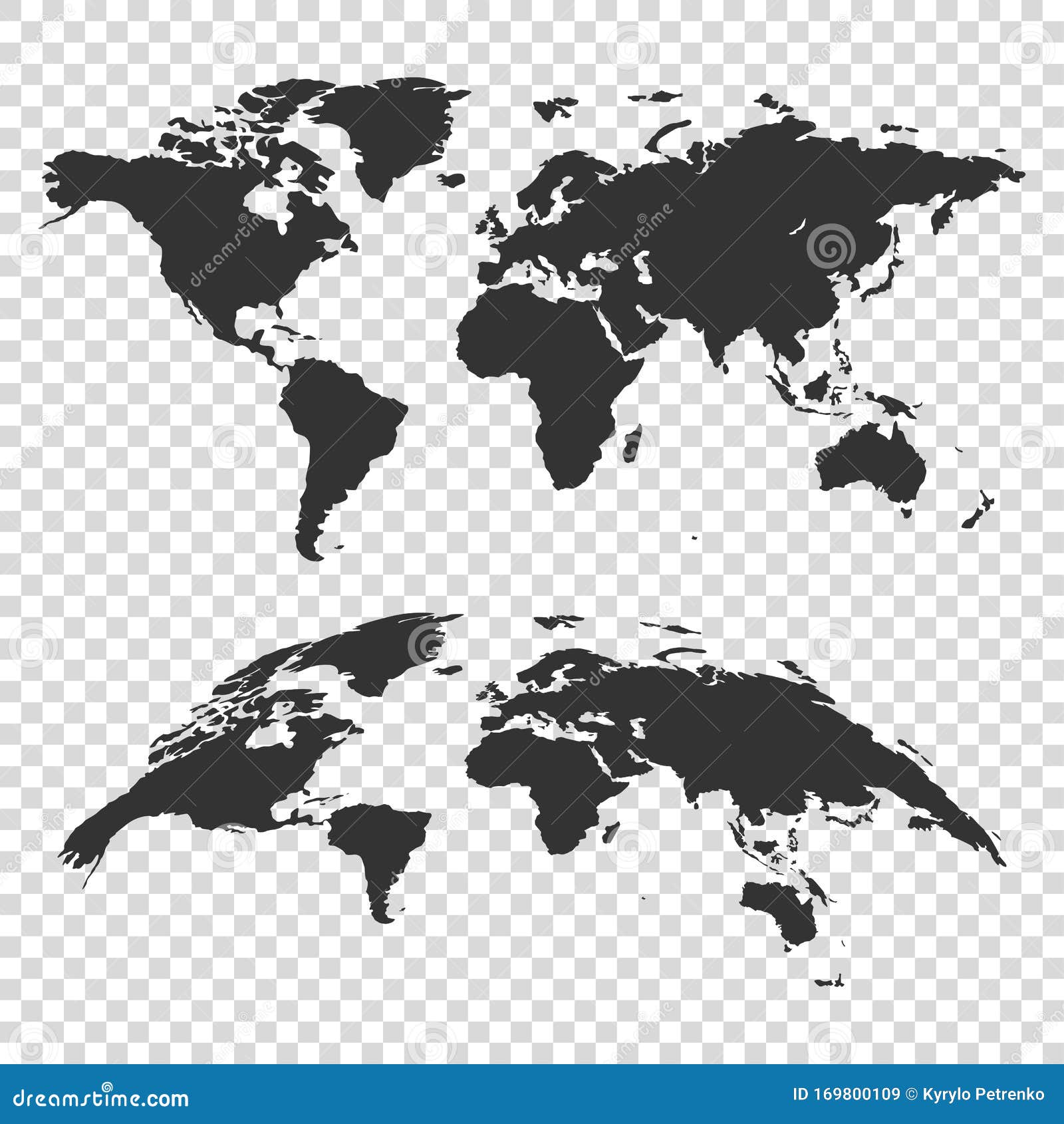 World Globe Map Icon. Vector Illustration Isolated Stock Vector ...