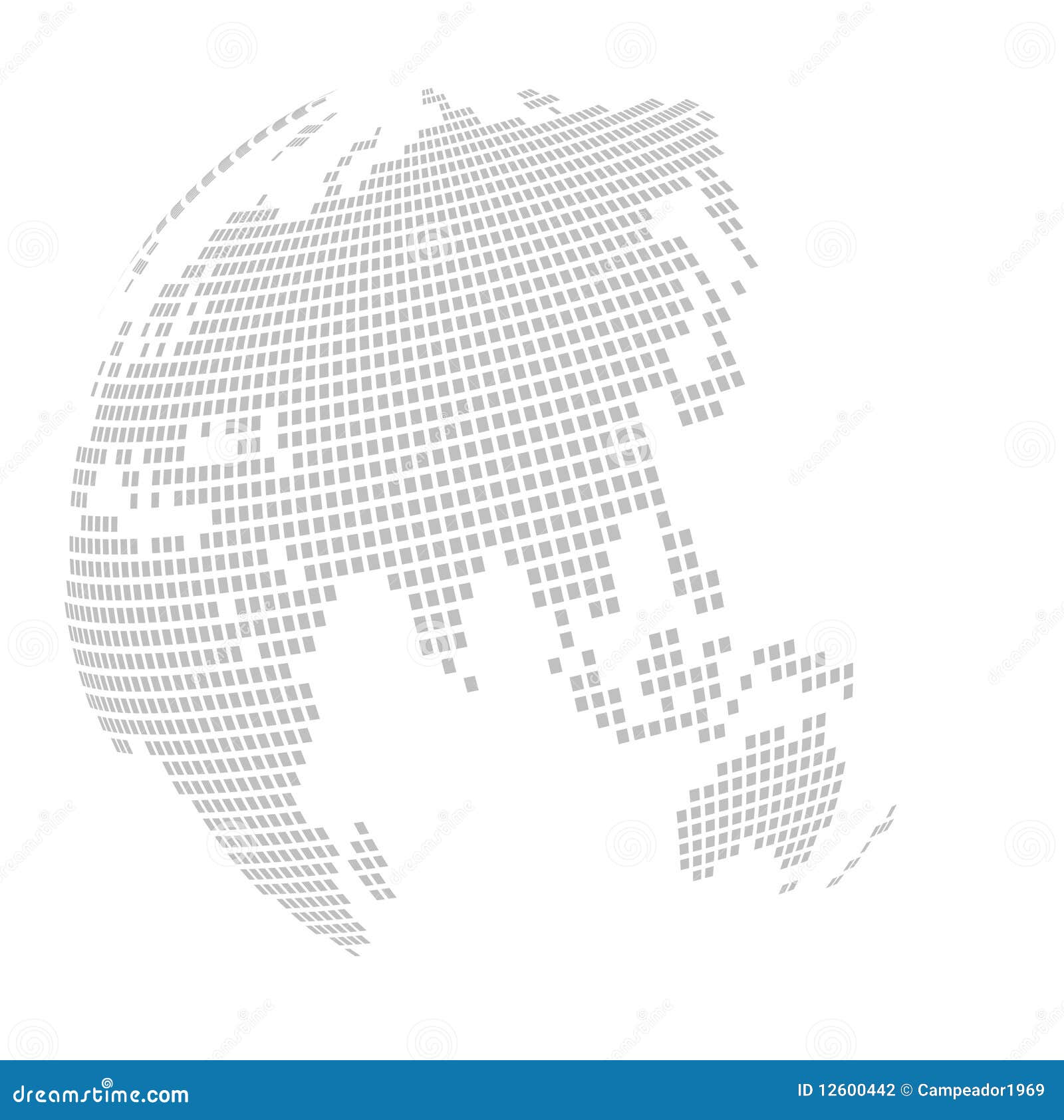 World Globe Map: Square - Puzzle Stock Vector - Illustration of square ...