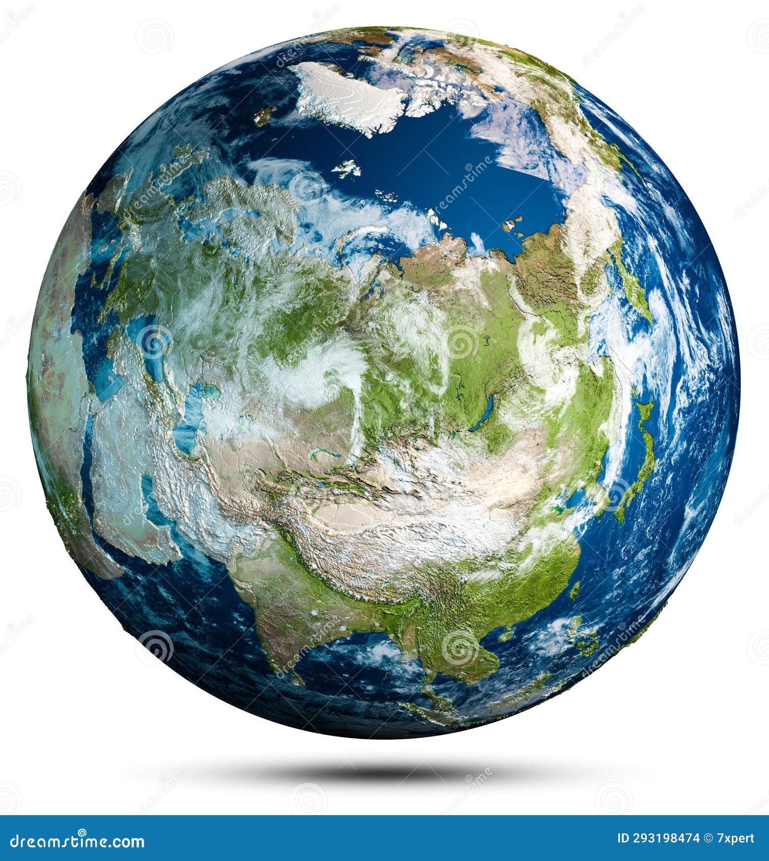 World Globe Planet Earth Map Sphere Stock Illustration - Illustration ...