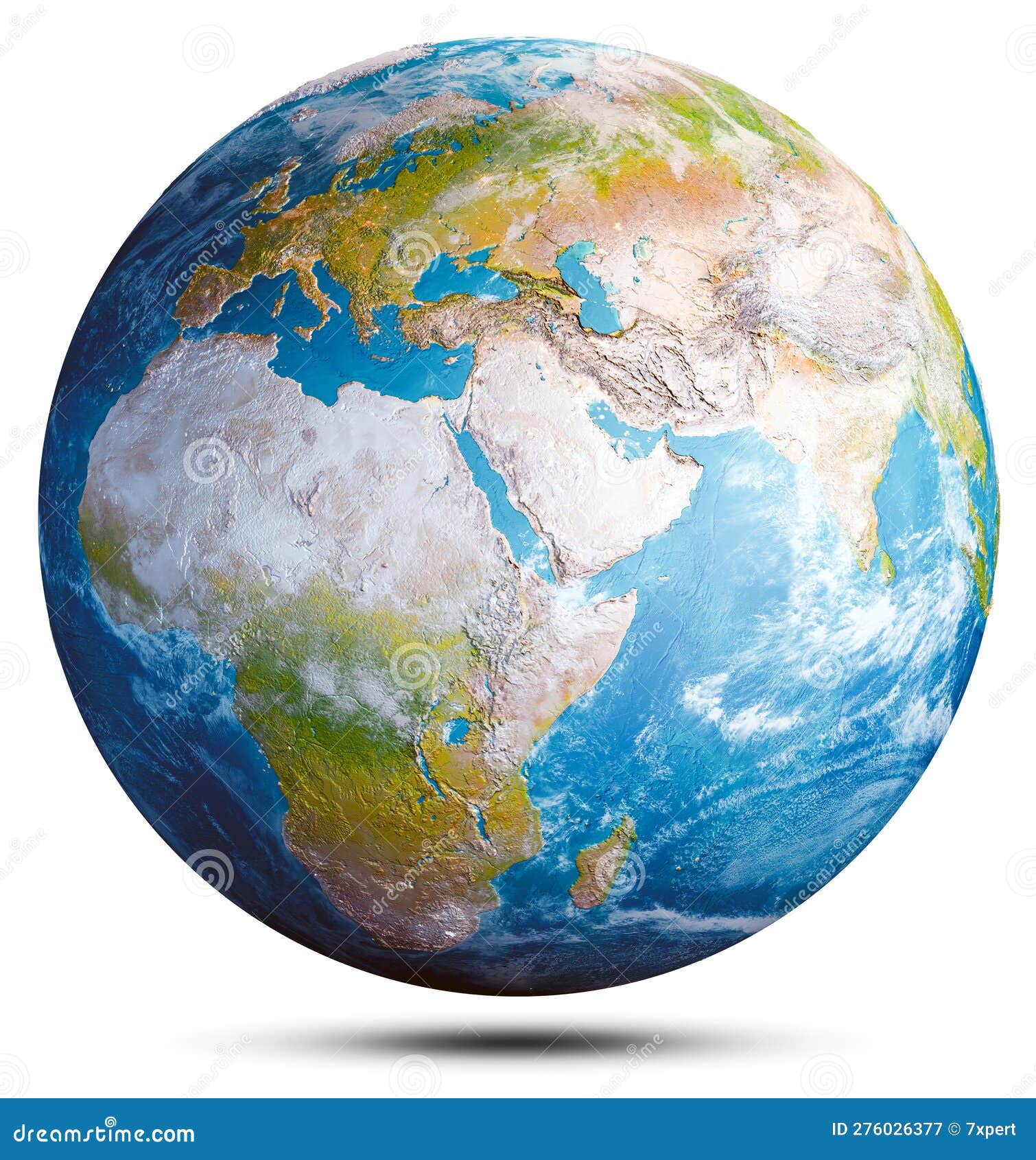 World globe planet stock illustration. Illustration of ocean - 276026377