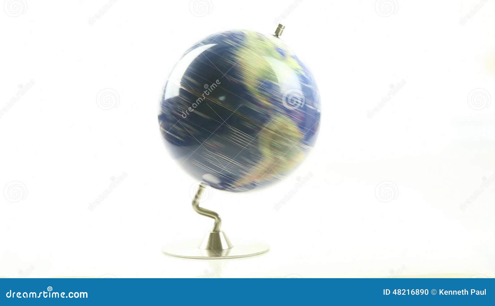 World globe spinning stock footage. Video of ball, geography - 48216890