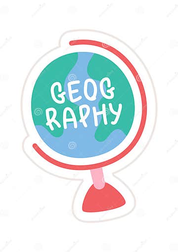 World Globe Sticker stock vector. Illustration of banner - 284233450