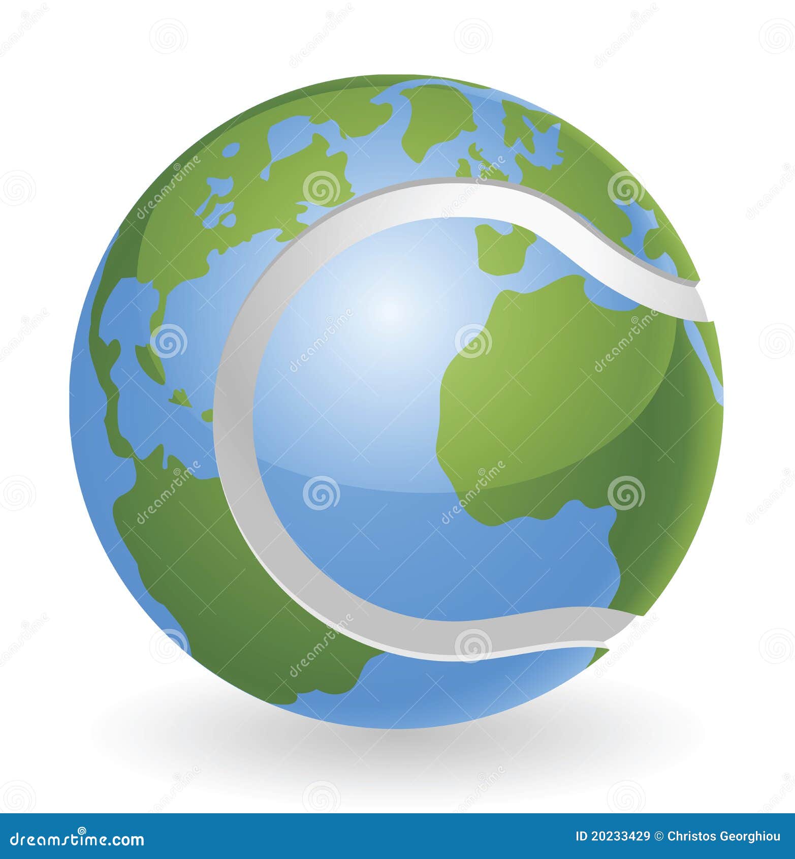 World Globe Tennis Ball Concept Stock Vector - Illustration of icon ...