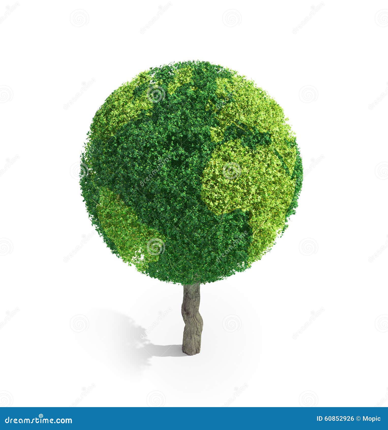 World globe tree stock illustration. Illustration of natural - 60852926