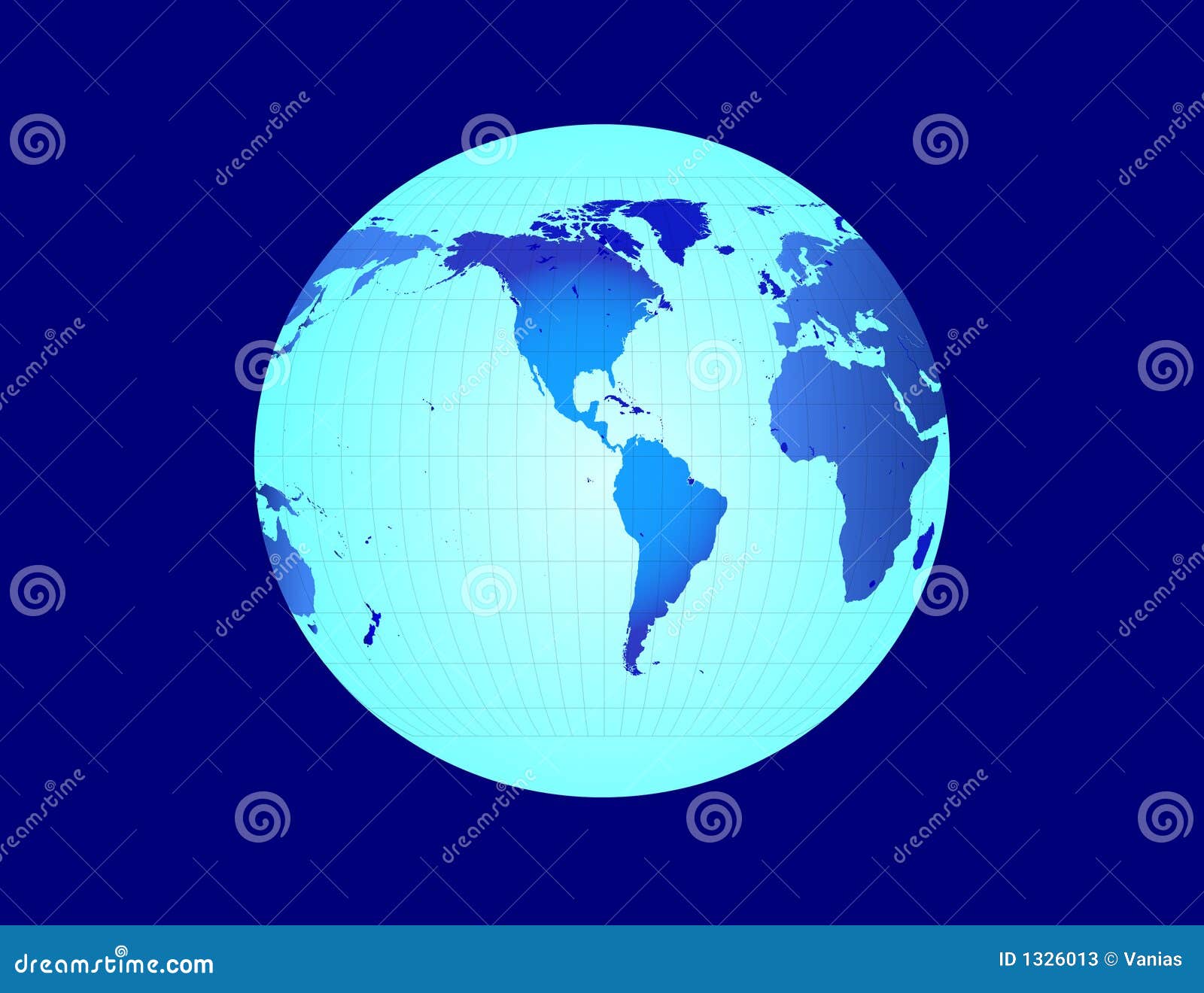 World Globe - Vector Illustration Stock Vector - Illustration of globe ...