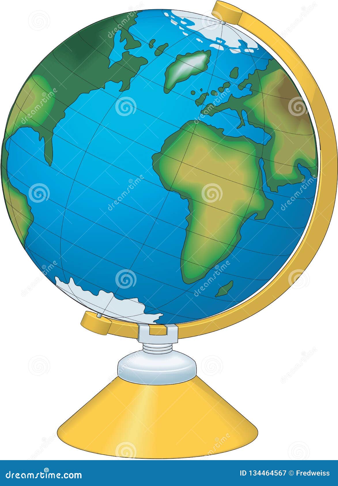 World Globe Vector Illustration Stock Vector - Illustration of globe ...
