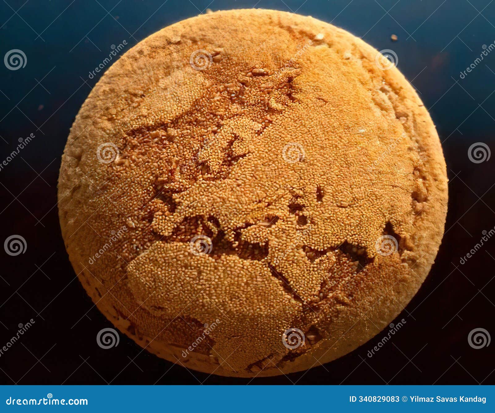 World Grain Map.World Map Created with Various Seeds Stock Illustration ...