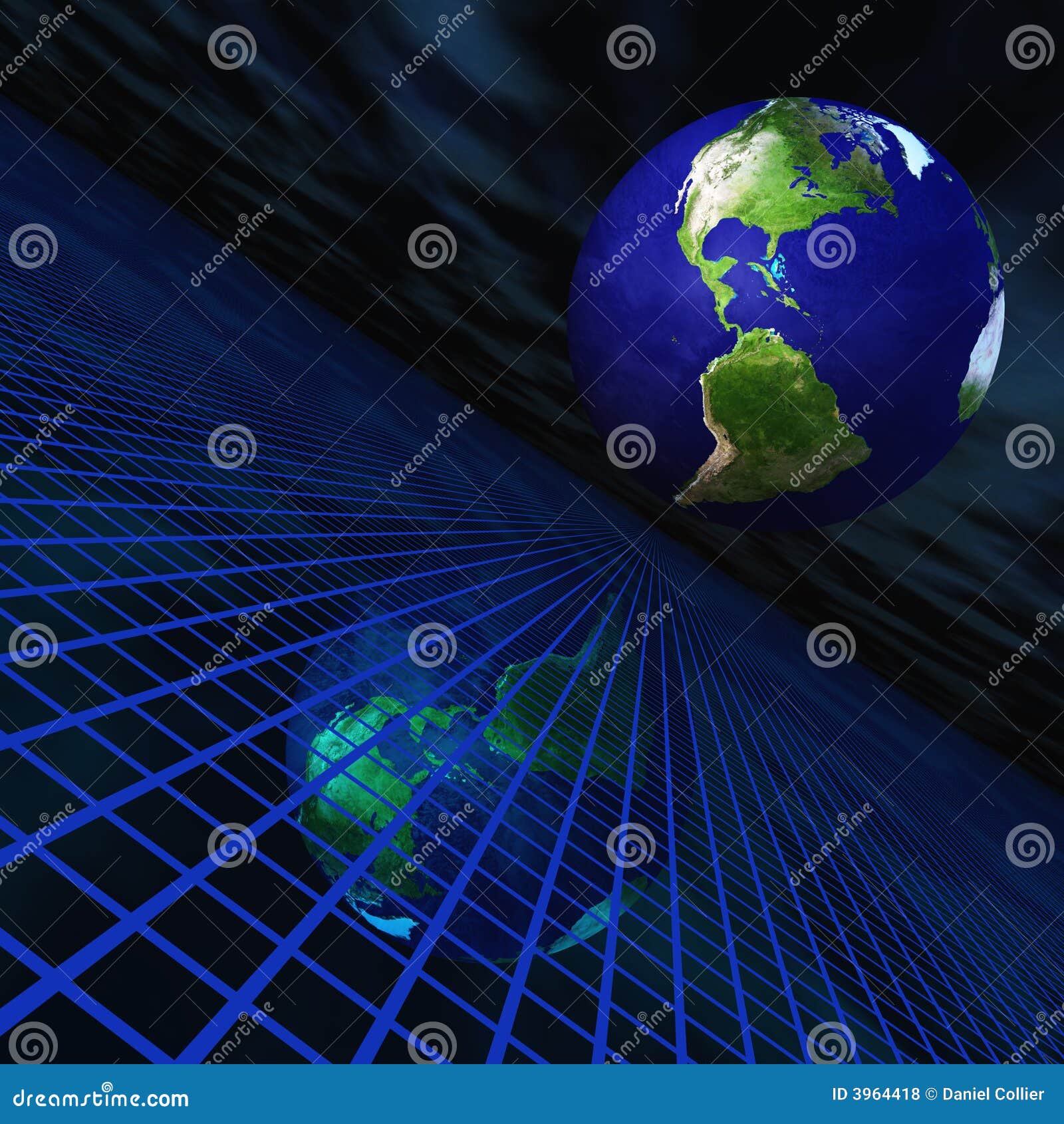 World Grid stock illustration. Illustration of decorative - 3964418