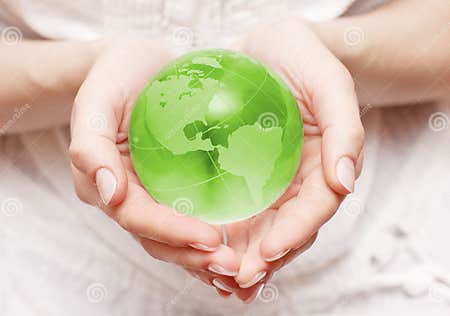 World in hand stock photo. Image of globe, responsibility - 12872026