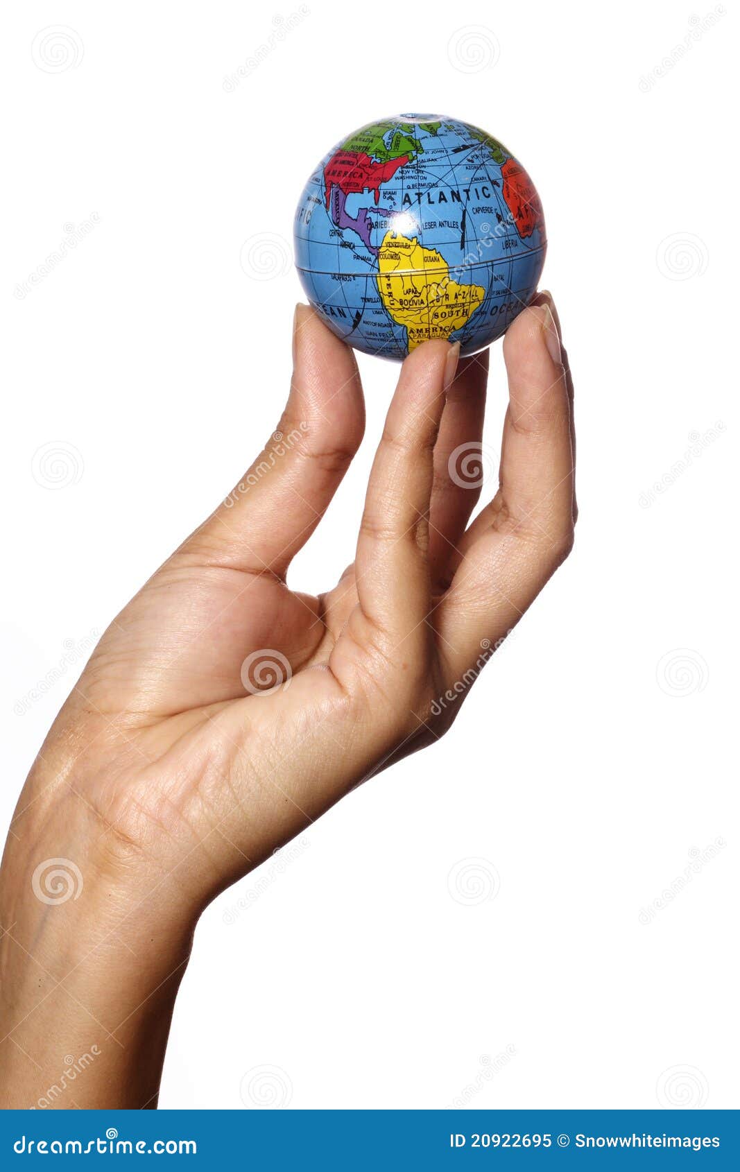 World in the hand stock image. Image of ecology, isolated - 20922695