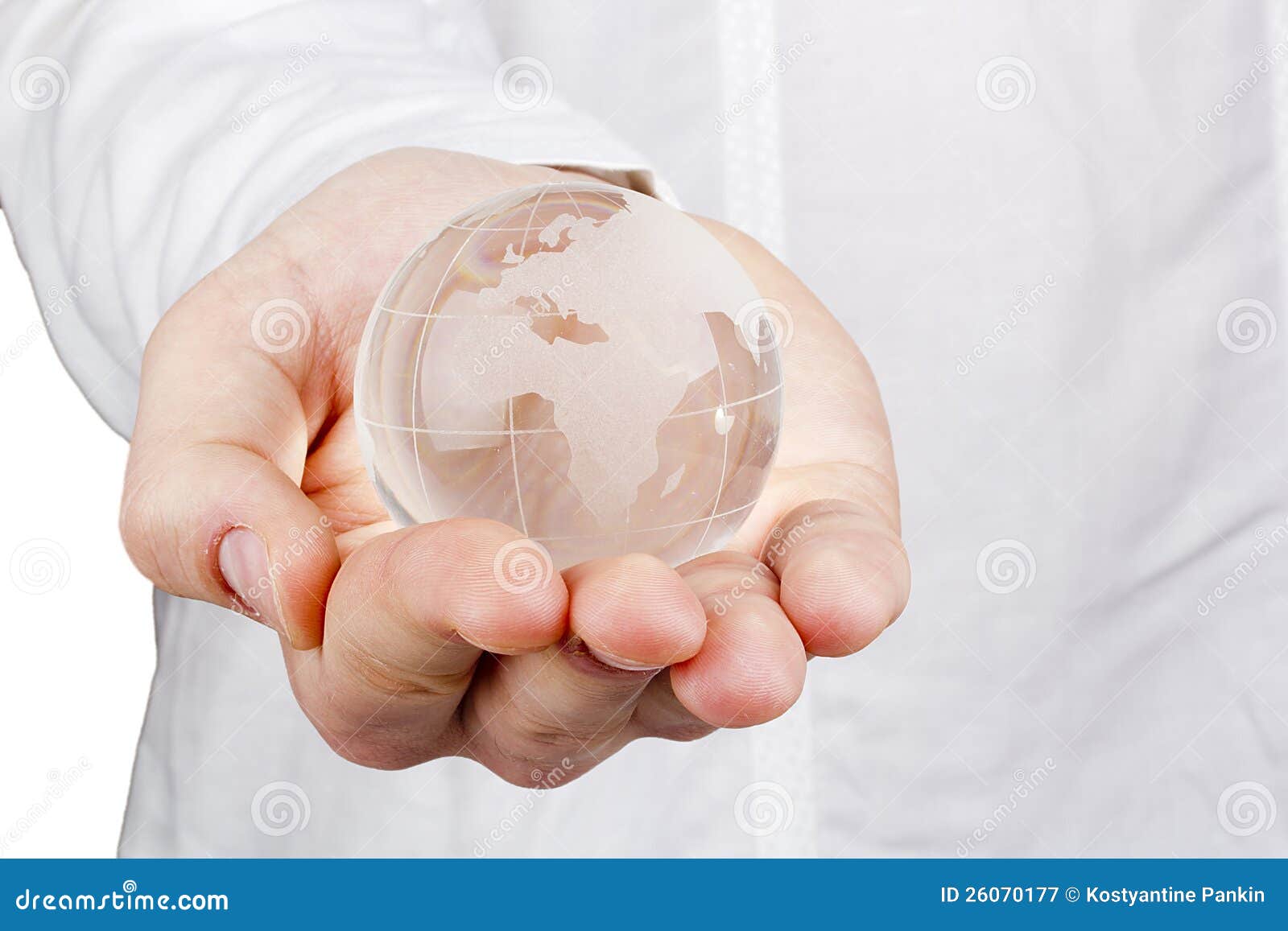 World in a Hand stock image. Image of peace, macro, planet - 26070177