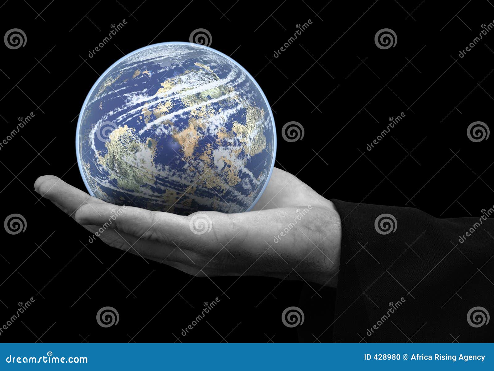 World in hand stock photo. Image of globe, careful, holding - 428980
