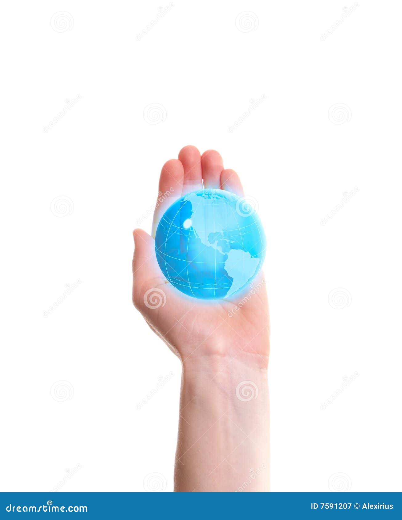 World in the hand stock image. Image of geography, care - 7591207