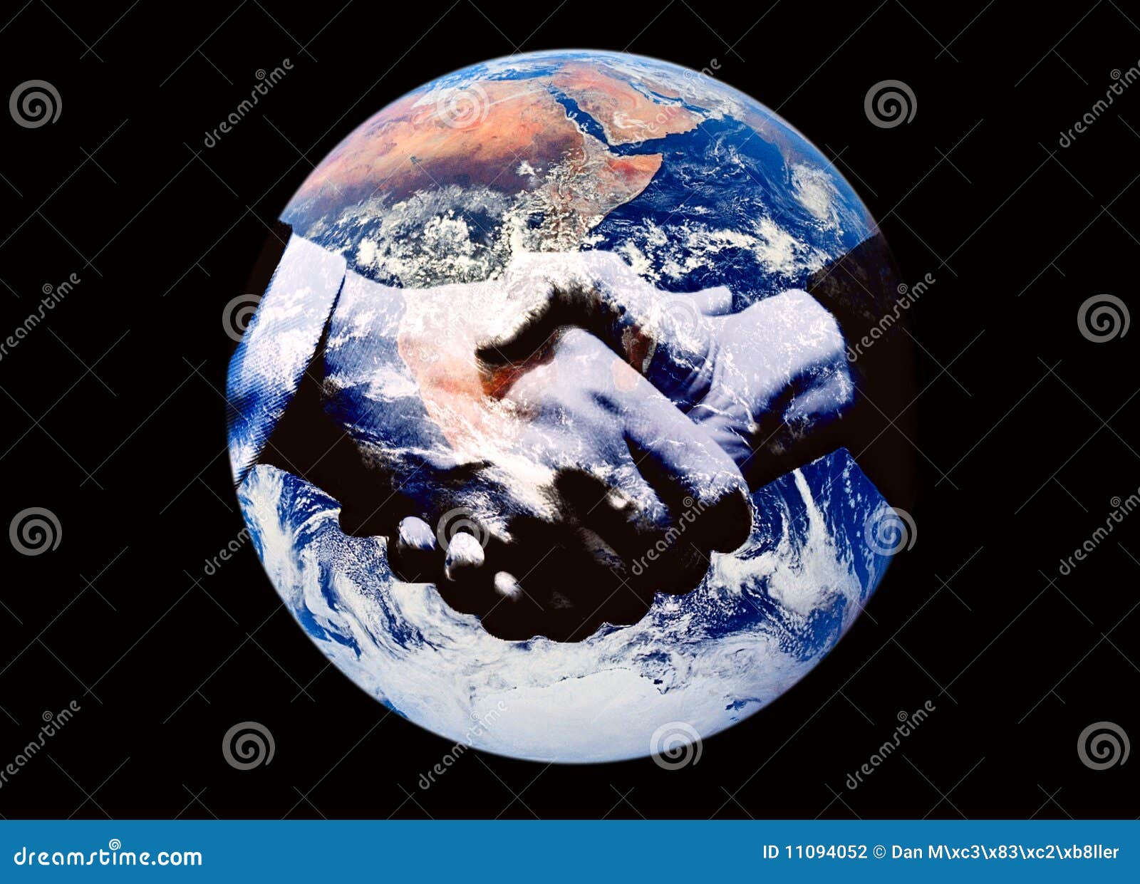 World handshake stock illustration. Illustration of business - 11094052