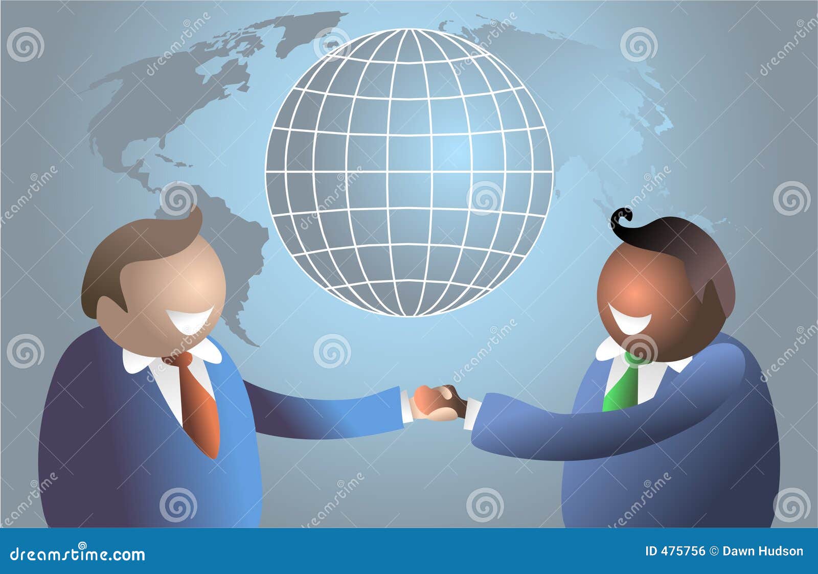 World handshake stock illustration. Illustration of ethnic - 475756