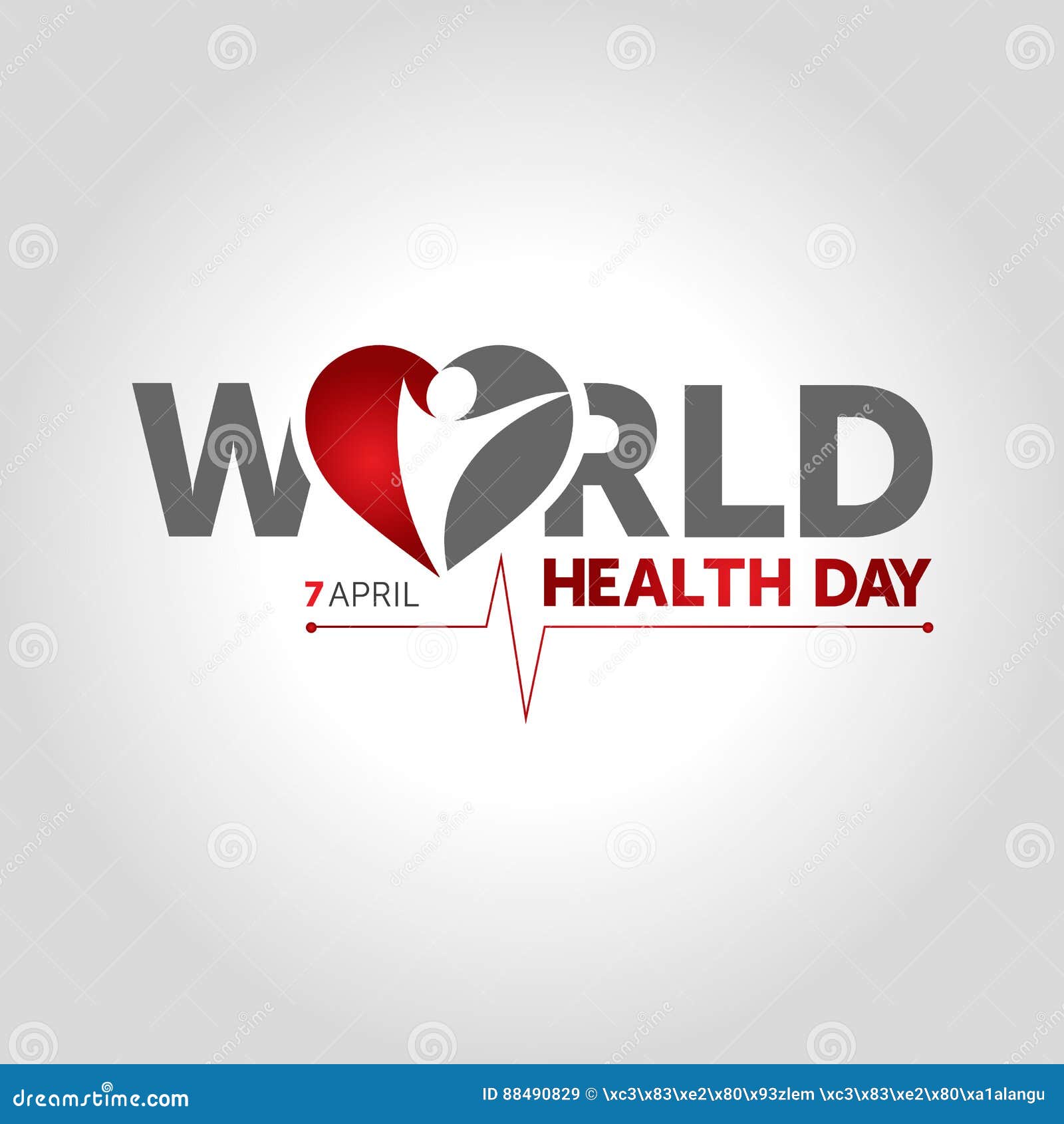 7 April World Health Day Concept Design Vector Illustration Stock ...