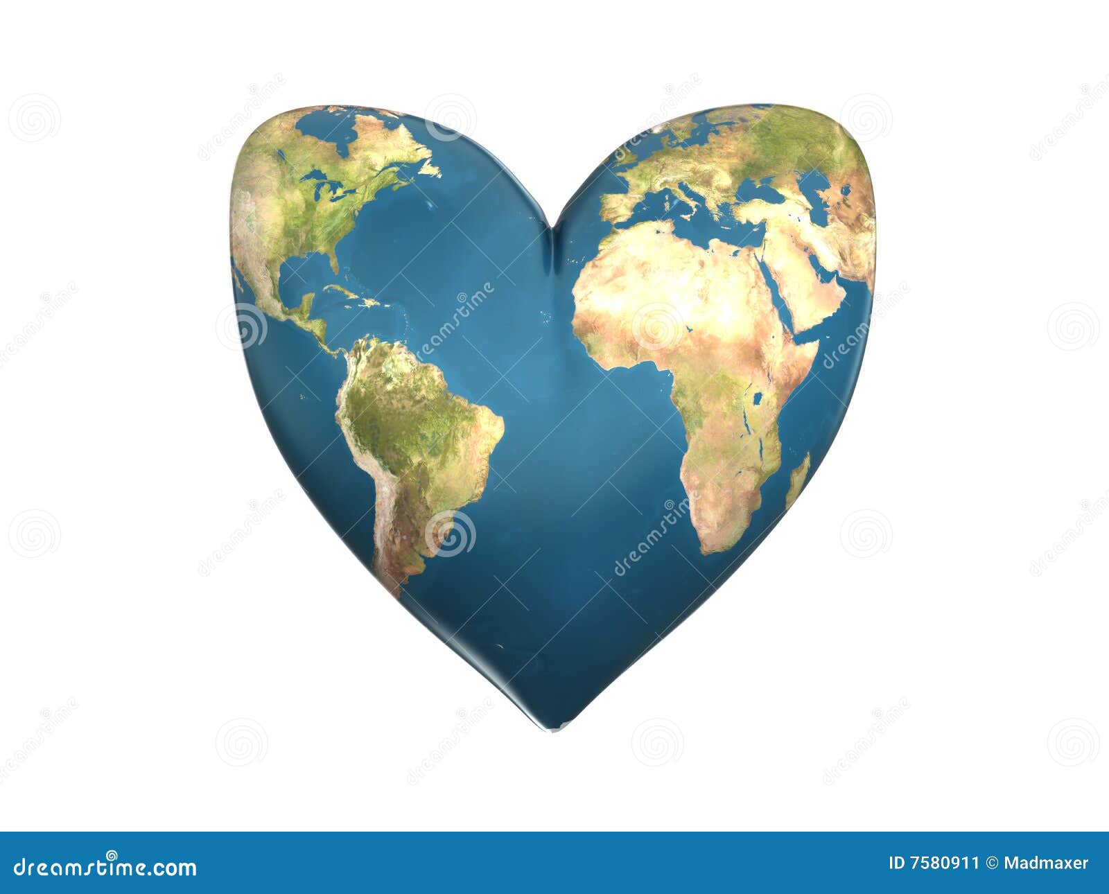 World heart stock illustration. Illustration of frendship - 7580911