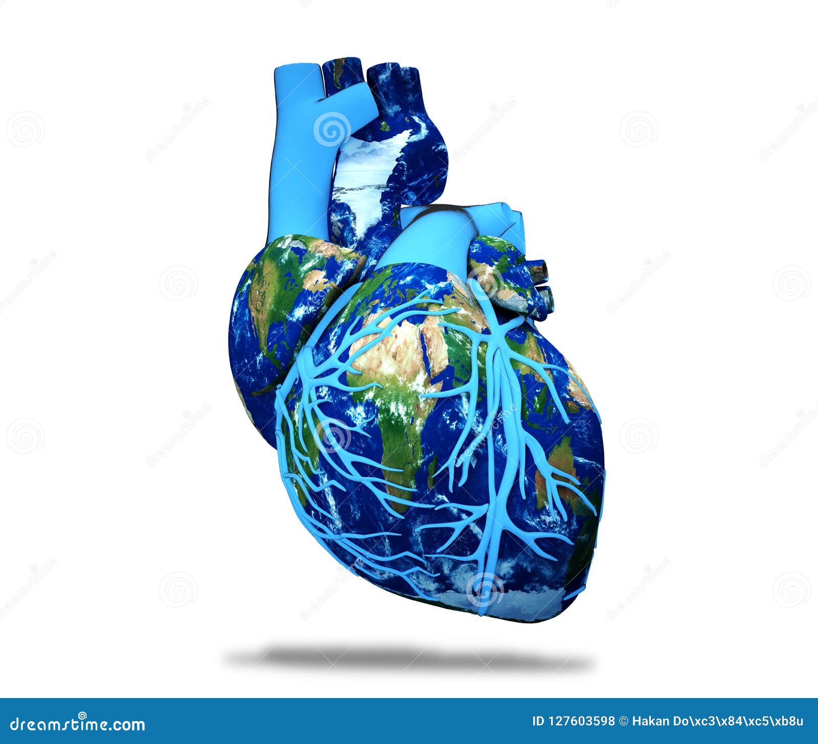 World Heart Day Concept 3d Rendering Illustration Stock Illustration ...