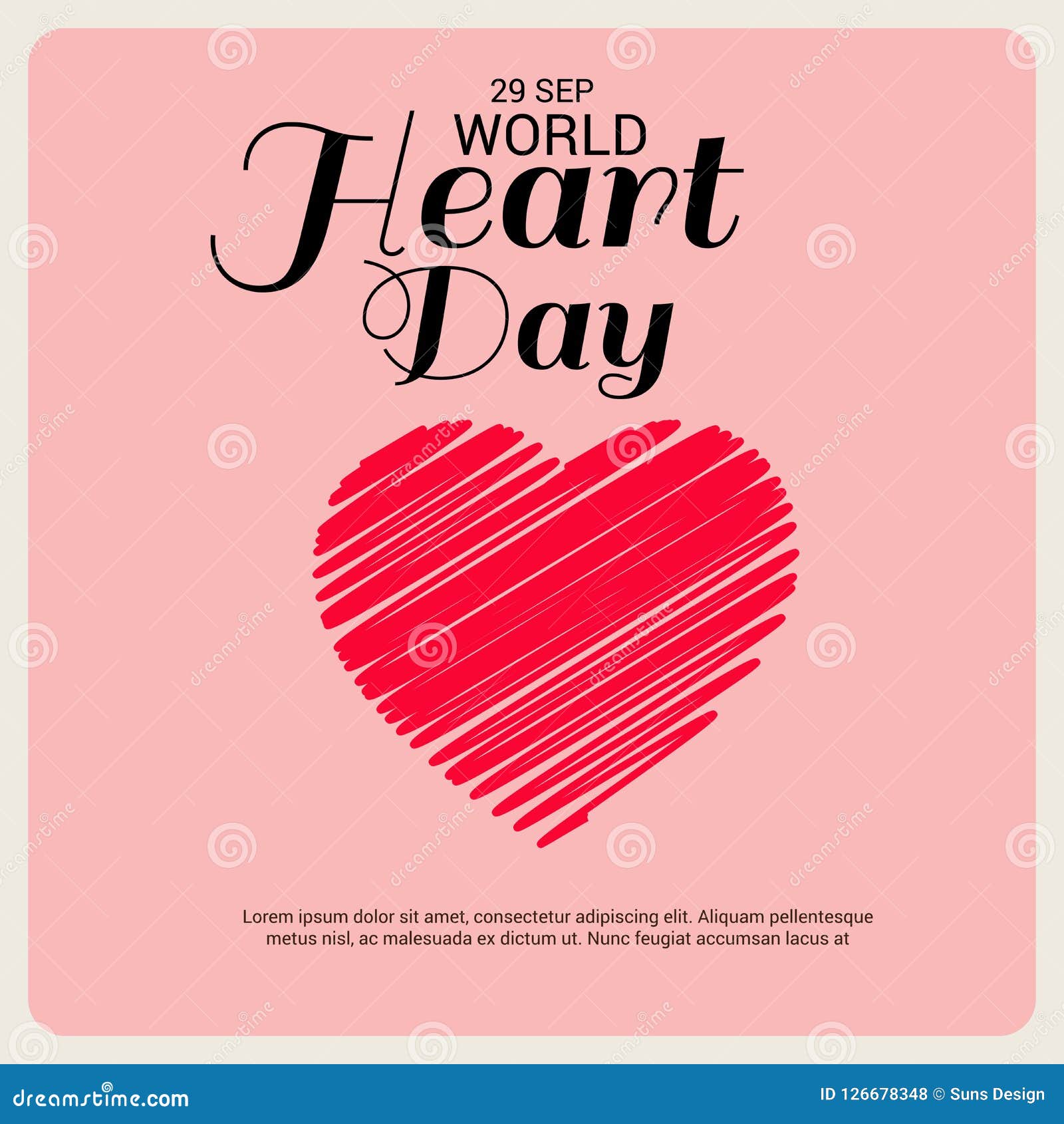 World Heart Day. stock illustration. Illustration of cardiovascular ...