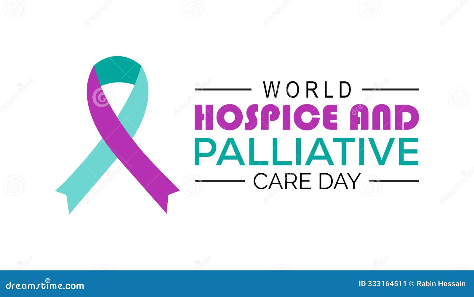 World Hospice And Palliative Care Day Background Or Banner Design ...