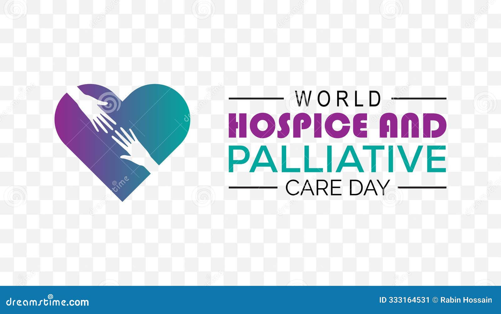 World Hospice And Palliative Care Day Background Or Banner Design ...