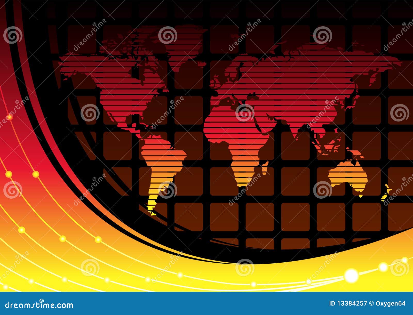 World is hot stock vector. Illustration of warming, technology - 13384257